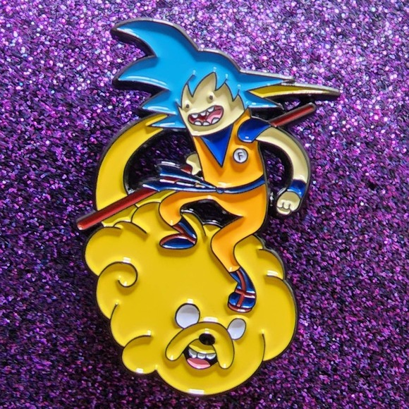 Boutique | Jewelry | 32 Adventure Time X Dragon Ball Z Jake Finn ...